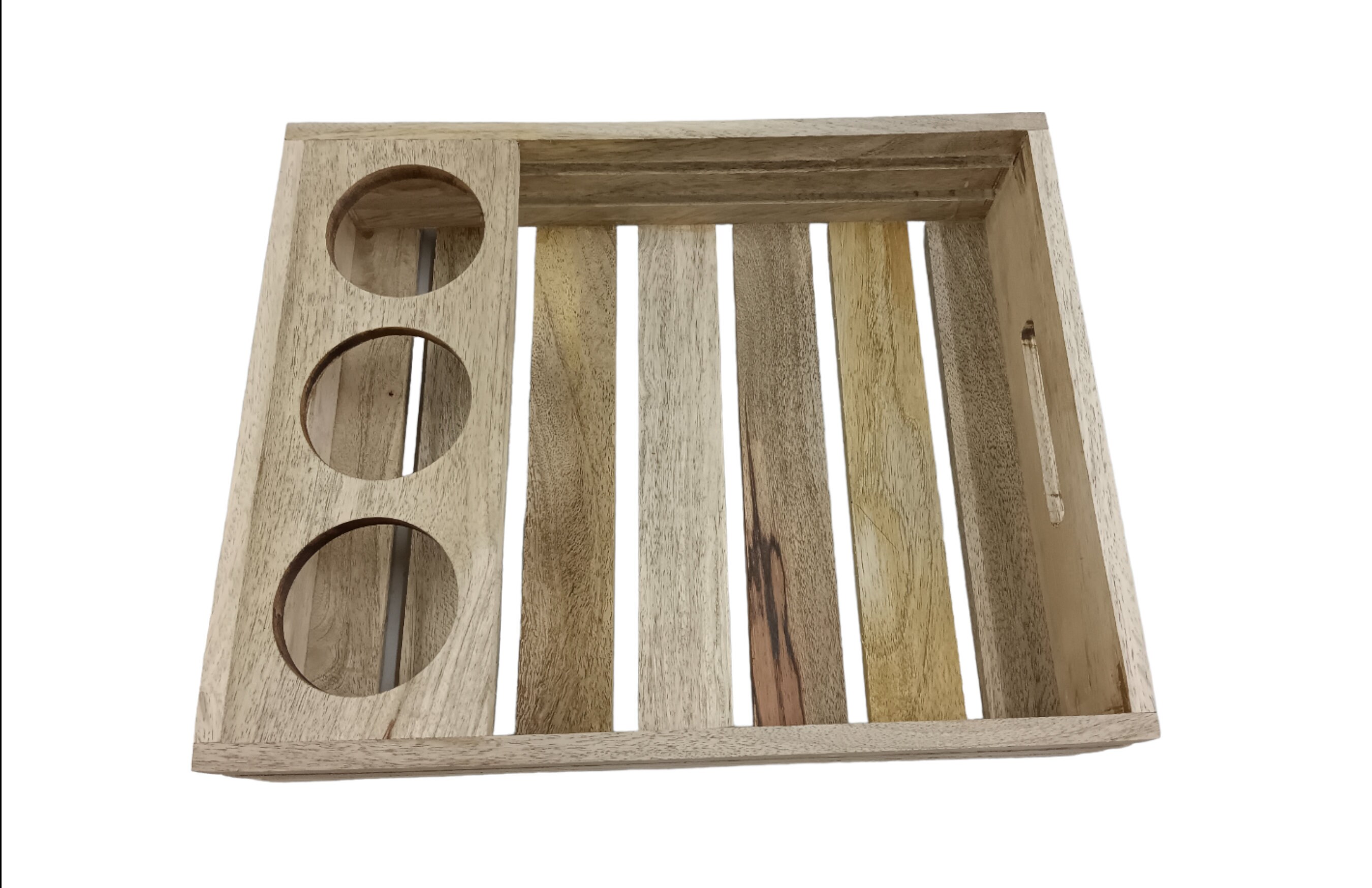 Wooden Tea Tray Mango Wood Serving Tray Coffee Table Tray Rustic ...