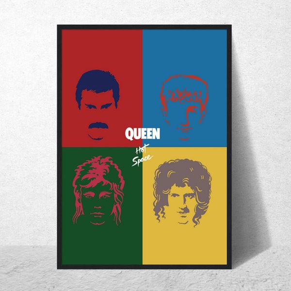 Queen Band Poster - Etsy