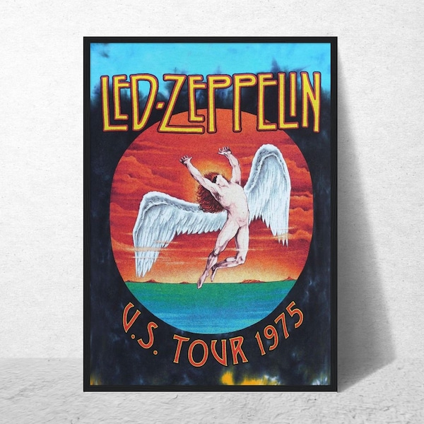 Led Zeppelin Poster - Etsy UK