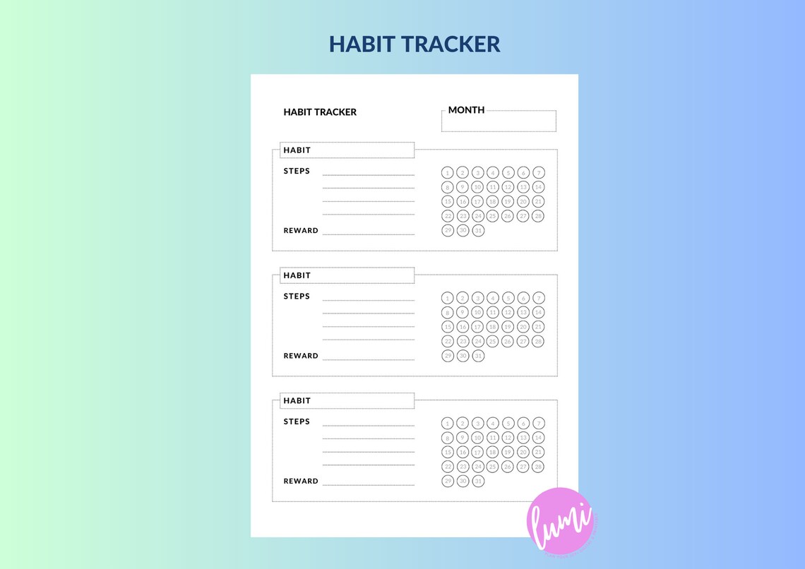 Minimalist Planner Set Undated and Printable, Day Layouts, Week Layouts ...