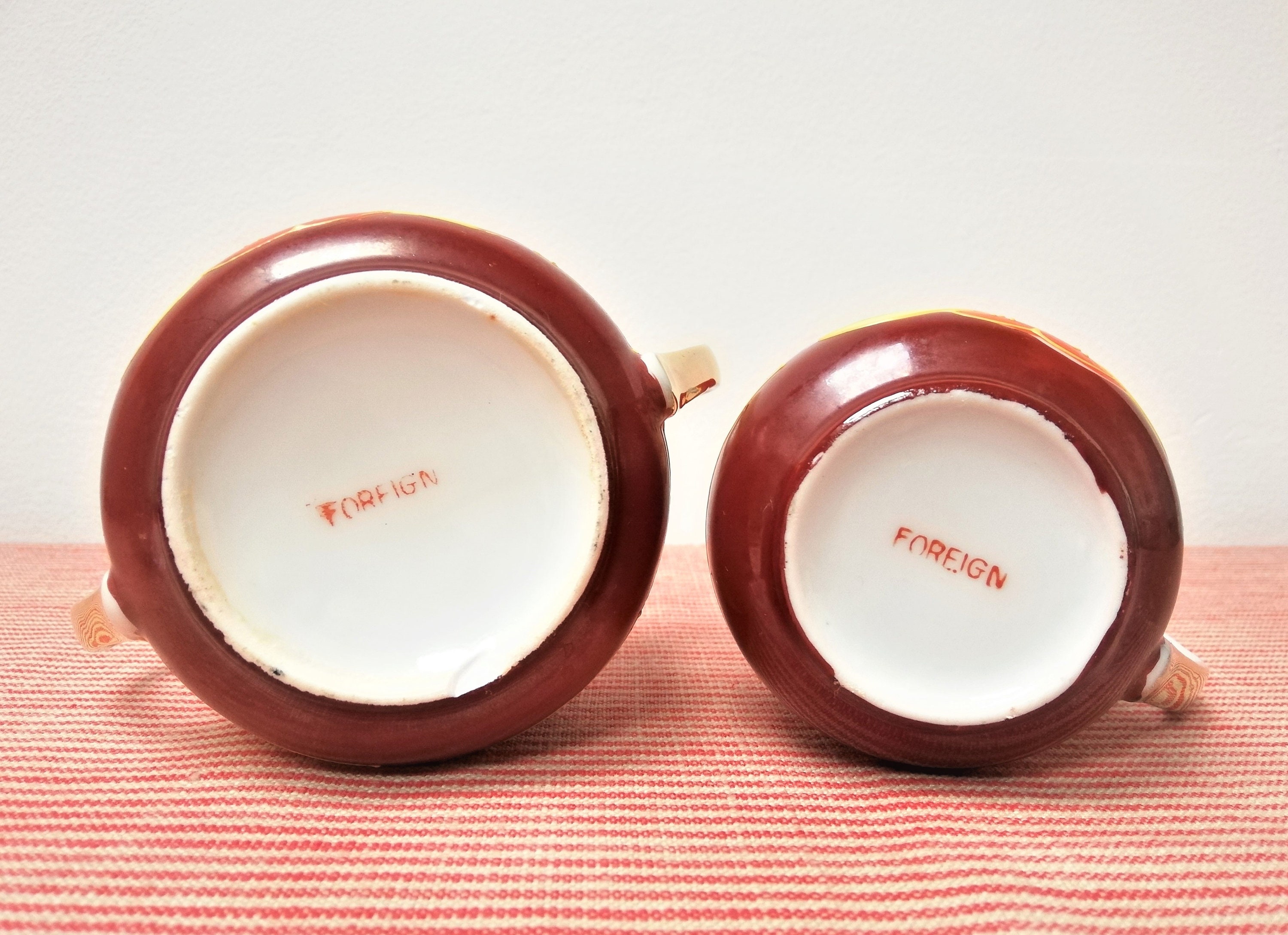 Vintage Japanese Genuine Samurai China Tea/coffee Set - Etsy