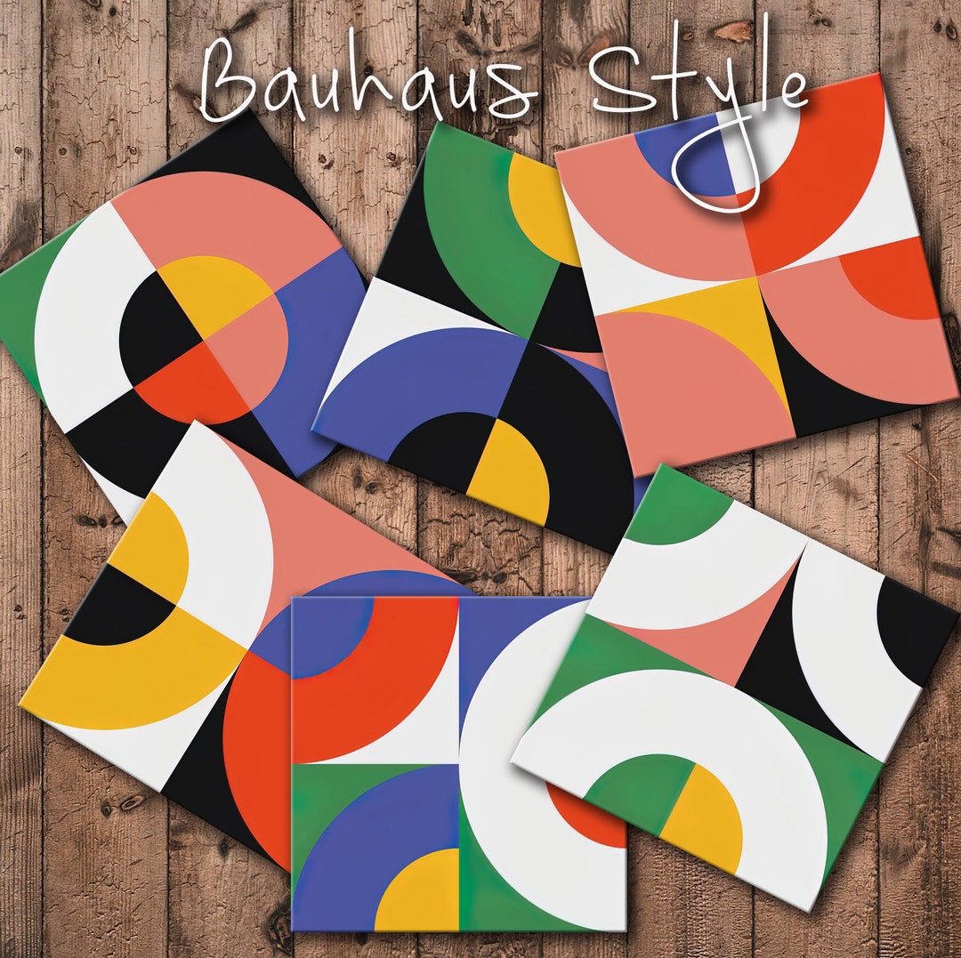 Bauhaus Wooden Coasters - 4 X 4 Inches 6mm Baltic Birch, High Gloss or ...