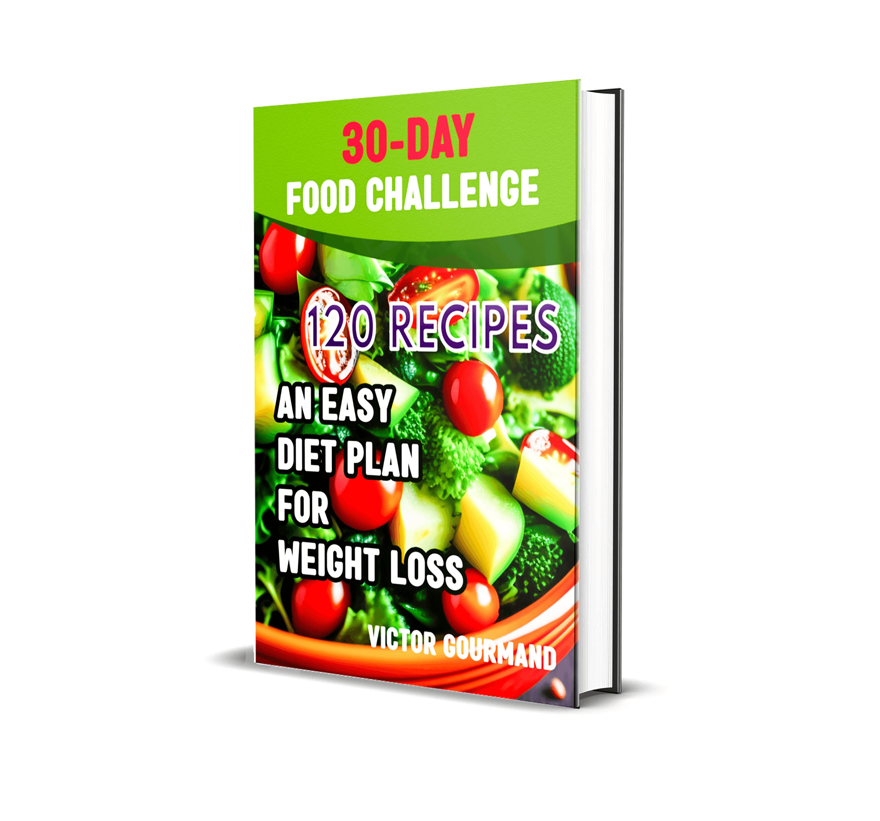 Ebook: 30-day Food Challenge an Easy Diet Plan for Weight Loss - Etsy