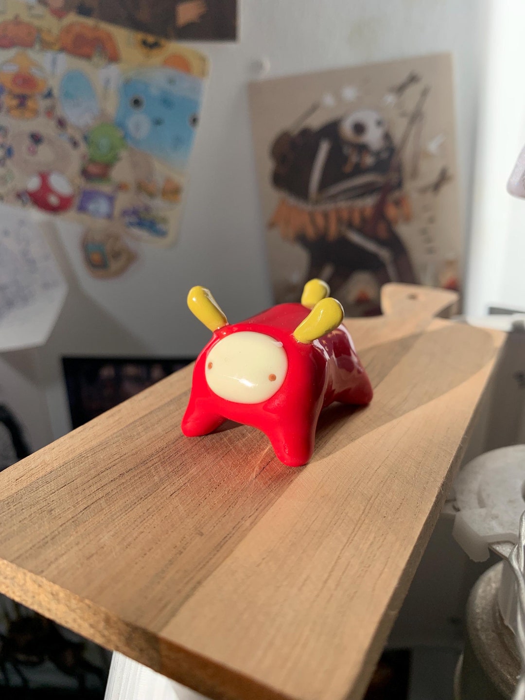 Polymer Clay Desk Friend| Reggie - Etsy