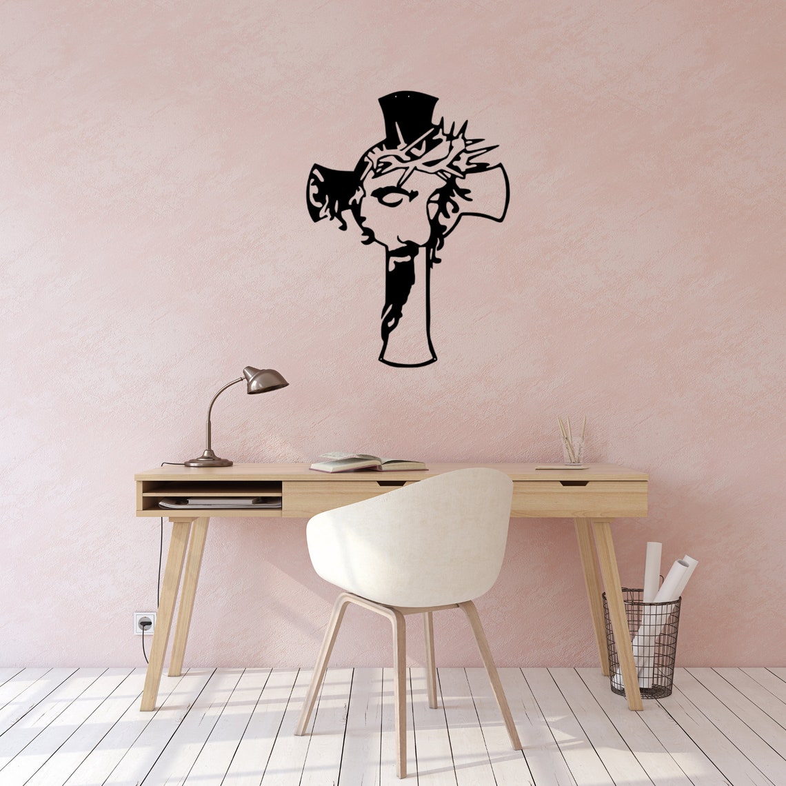 Jesus Christ Metal Wall Art, Jesus Cross Wall Hangings, Religious Home ...