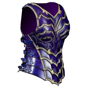 Fantasy Female Breastplate Pattern With Video Tutorial — Leather or ...