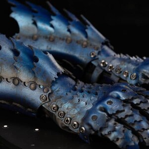 Imperial Knight Gauntlets Pattern Pdf and Tutorial, Leather Gauntlets ...