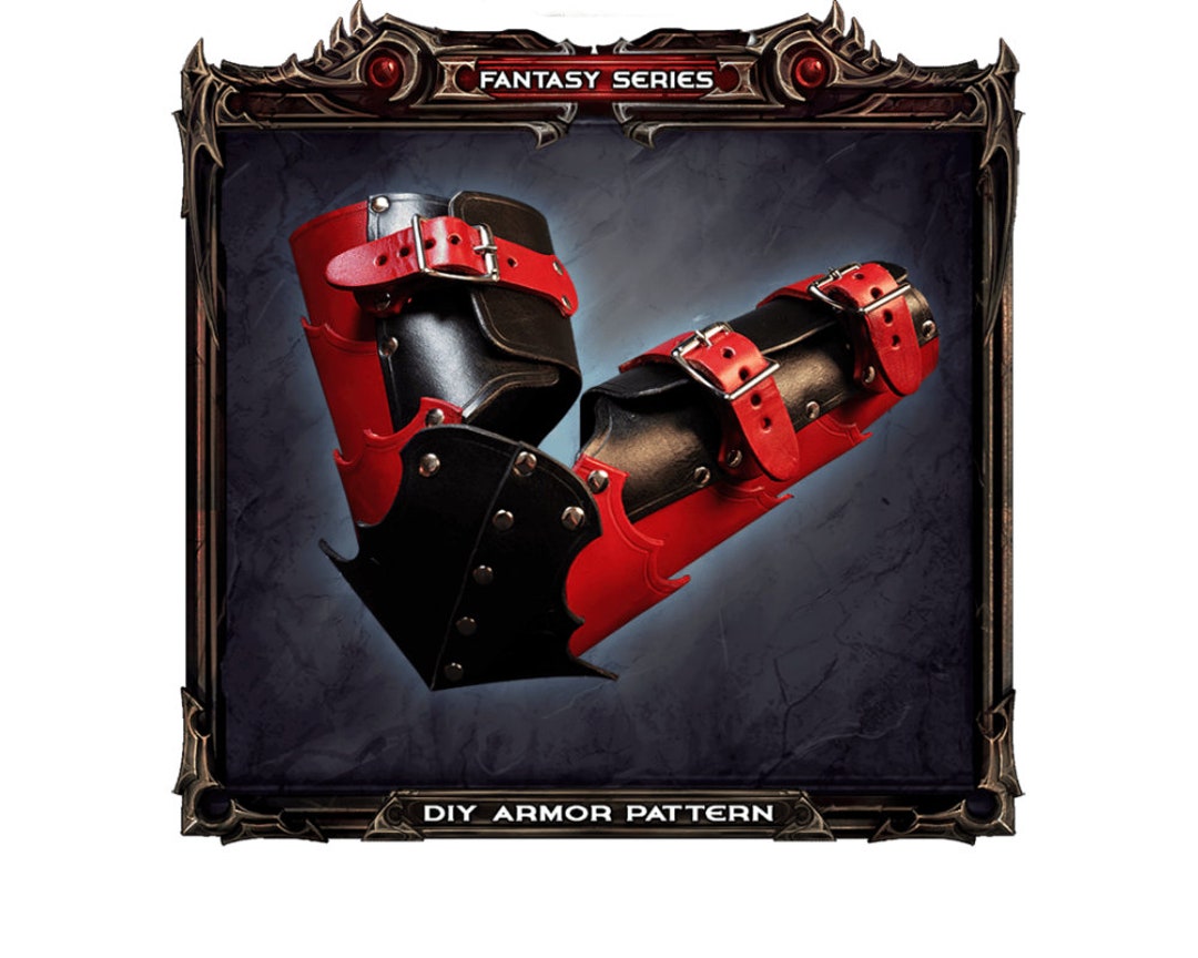 Fantasy Full Arms Pattern Pdf and Tutorial, Printable Armor Pattern ...