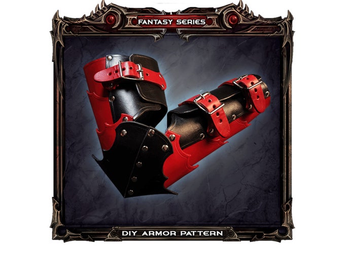 Fantasy Full Arms Pattern Pdf and Tutorial, Printable Armor Pattern ...