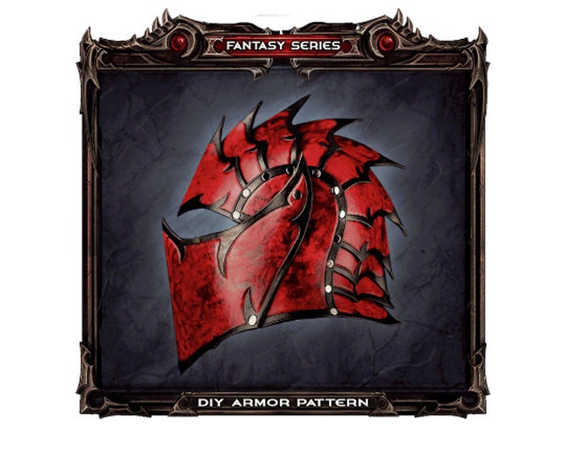 Easy Fantasy Helmet Pattern & Tutorial, Prince Armor Pdf Pattern ...