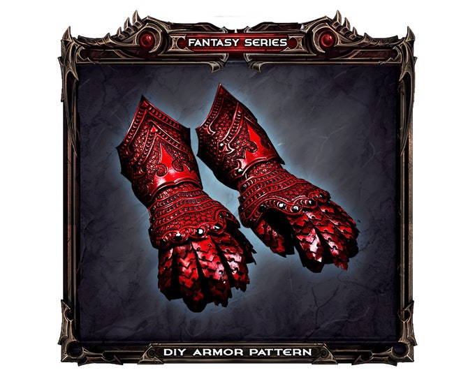 Gauntlet DIY Kits ~ Instructions/one Pattern~suede, Fur Trim, Warm Pile ...