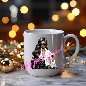 Black Girl Magic Clipart Transparent PNG African American - Etsy