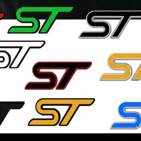 Ford Focus St Badges - Etsy