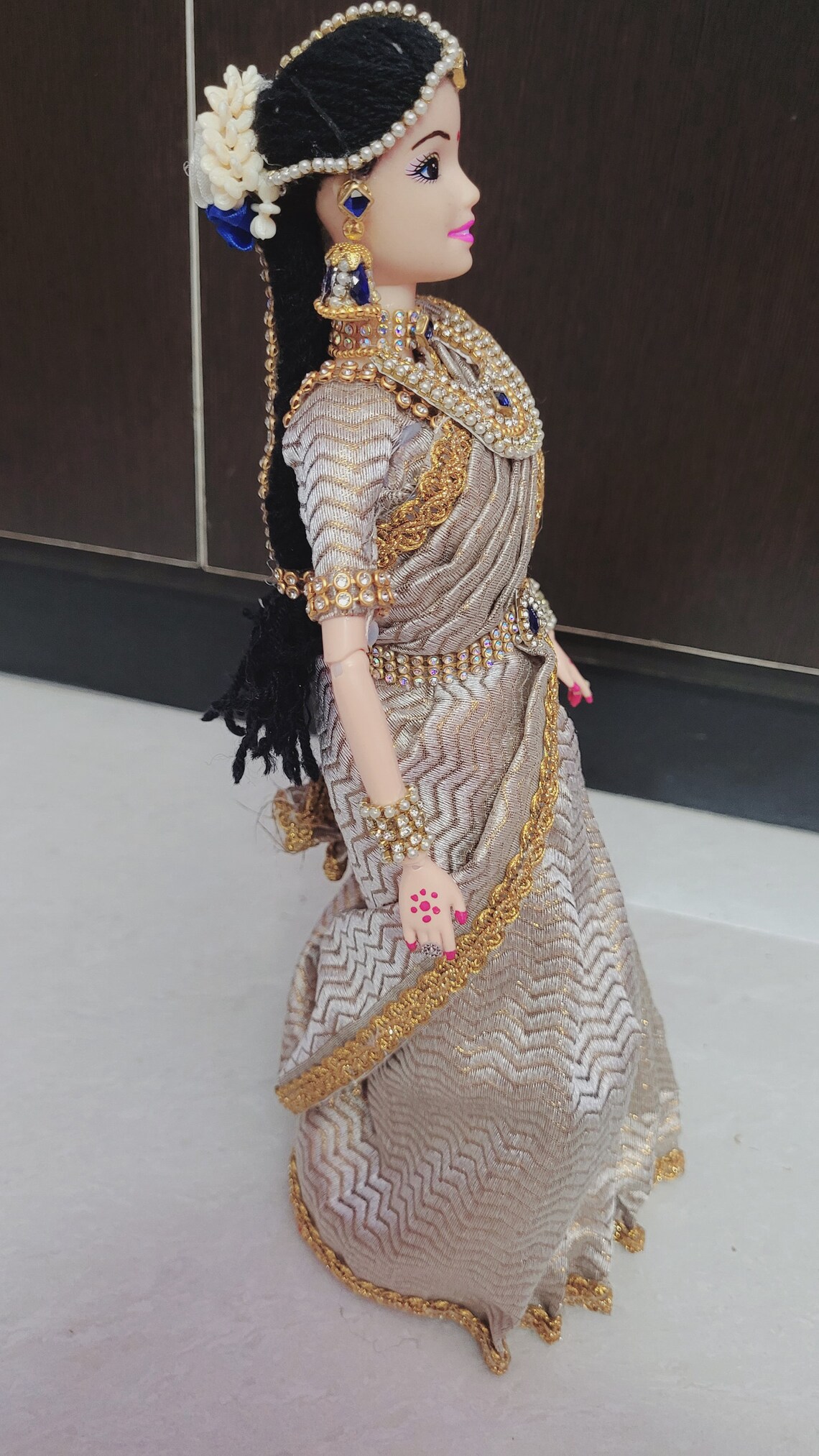 Traditional Saree Wear Barbie Doll Welcome Doll Decor Doll Function ...