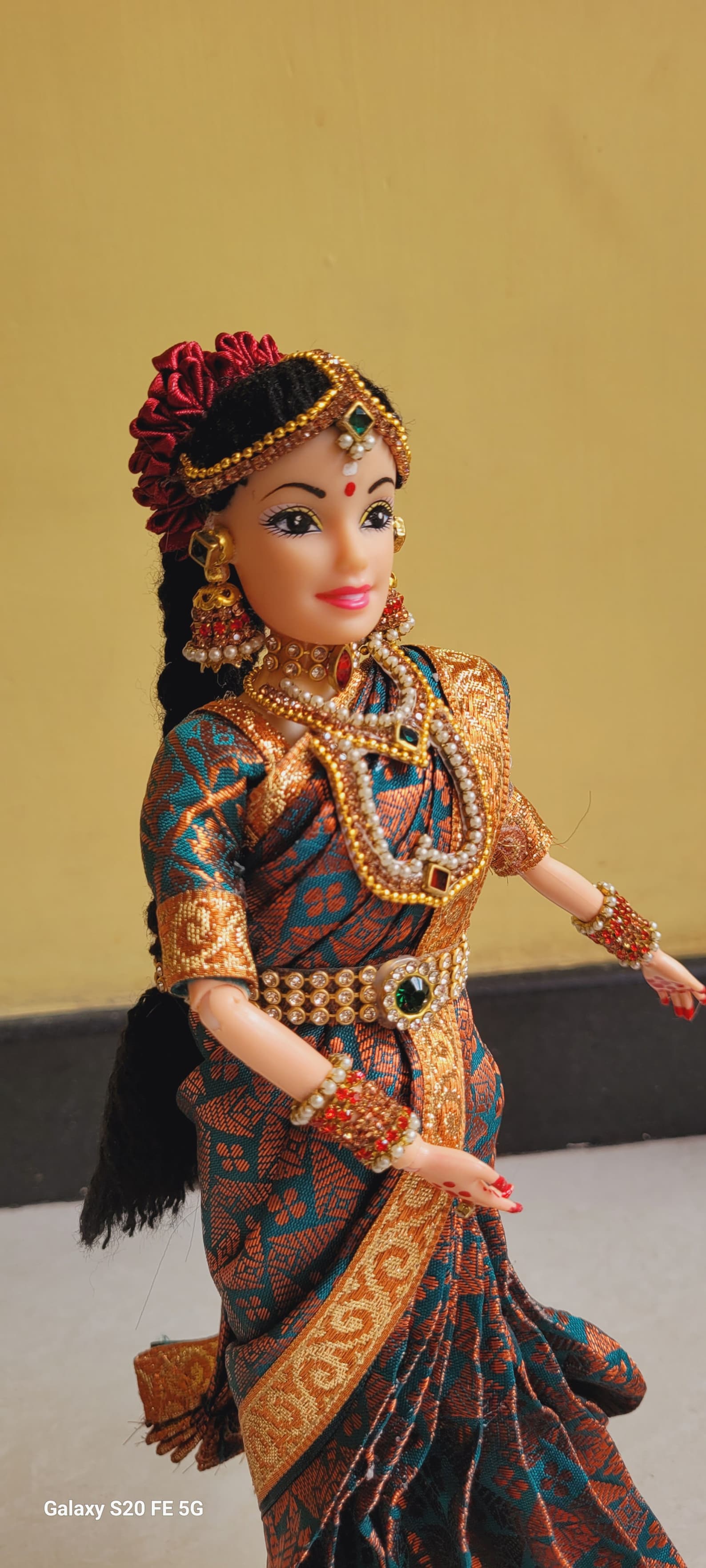 Traditional Saree Barbie Doll: Handmade Indian Decor Doll - Etsy