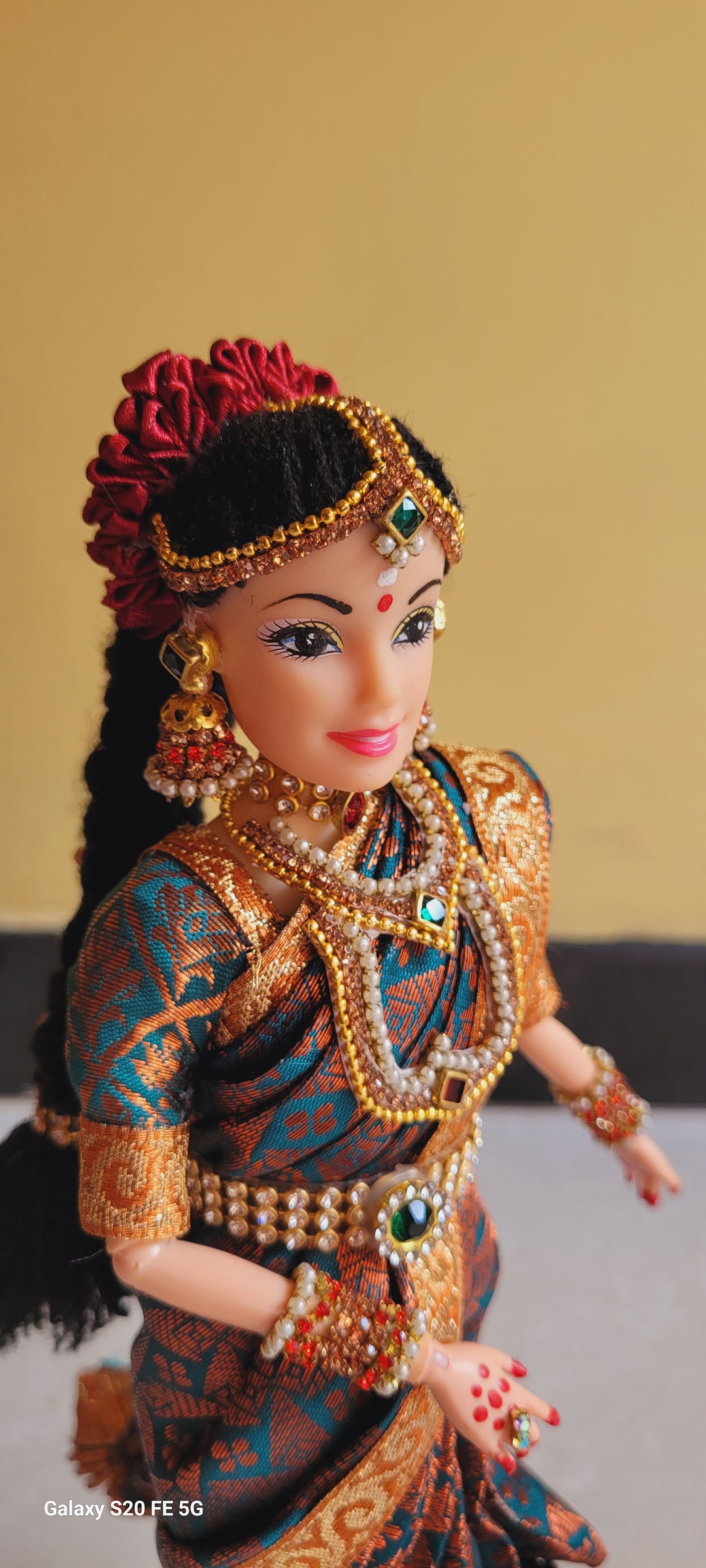 Buy Traditional Saree Wear Barbie Looking Doll Welcome Doll Decor Doll ...