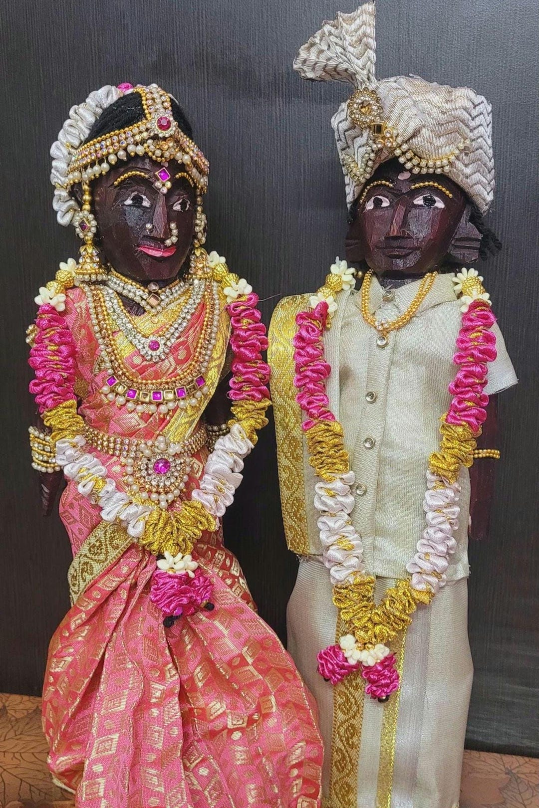 Wooden Marapachi Dolls, Traditional Gift, Cultural Art, Religious Gift ...
