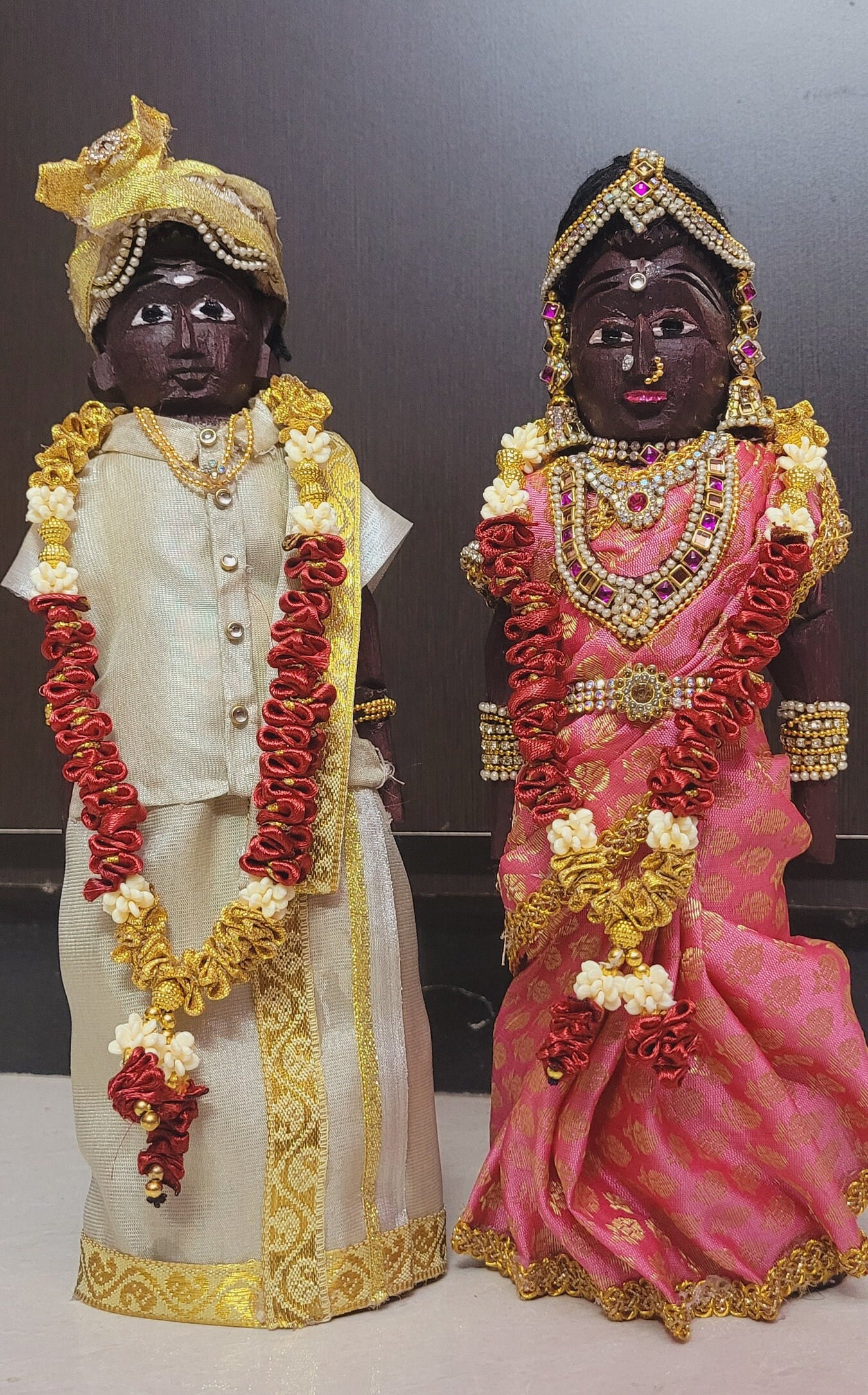 Wooden Marapachi Dolls, Traditional Gift, Cultural Art, Religious Gift ...