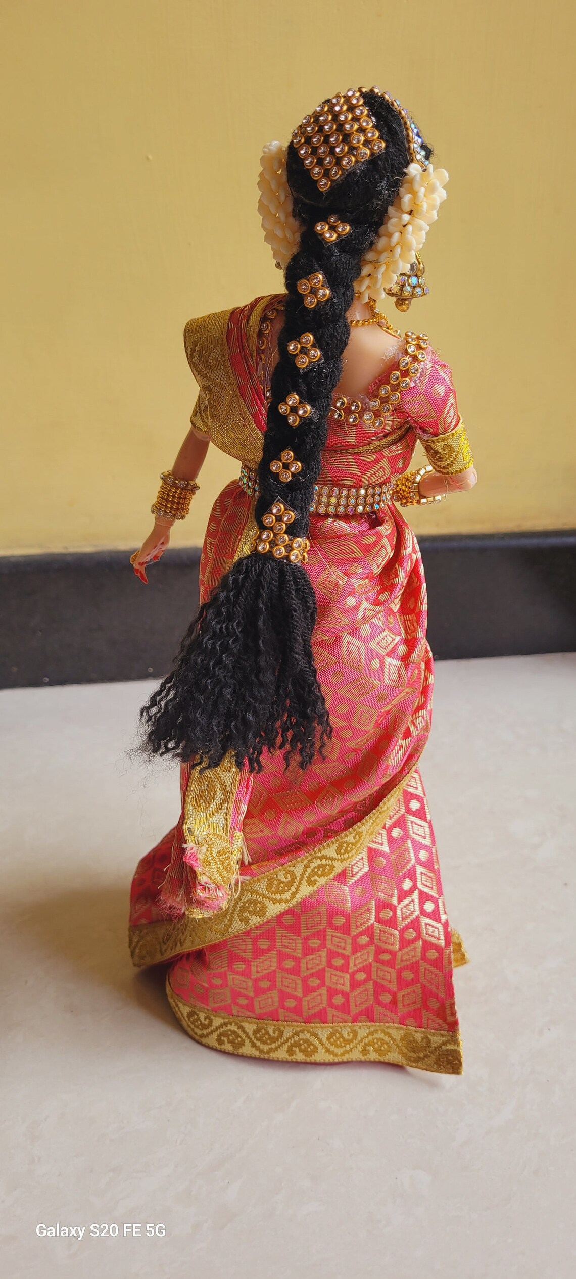 Traditional Saree Barbie Doll: Handmade Indian Decor Doll - Etsy