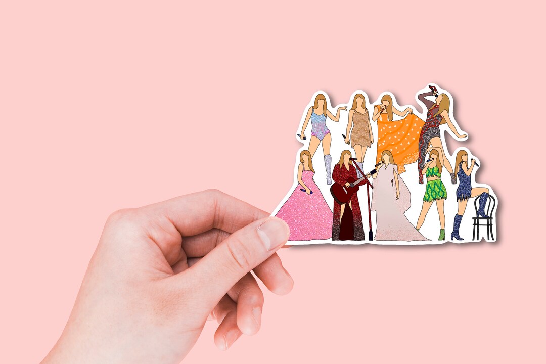 Taylor Swift Sticker Eras Tour Costumes Taylor Swift Outfits Eras Tour ...
