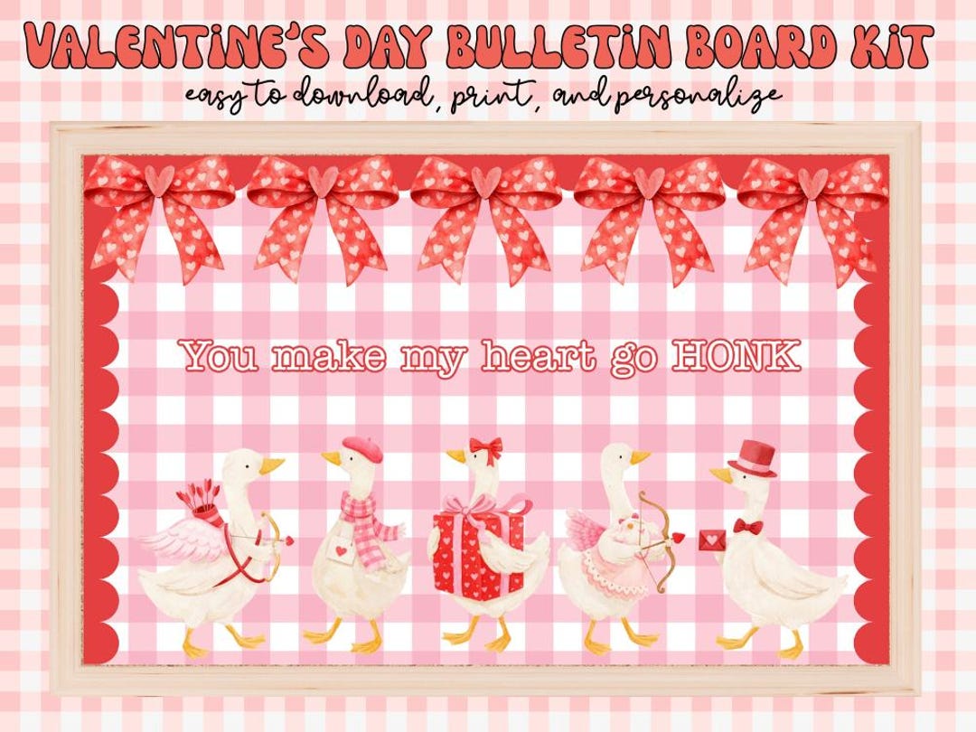 Valentine’s Day Classroom Bulletin Board, Classroom Decor - Etsy