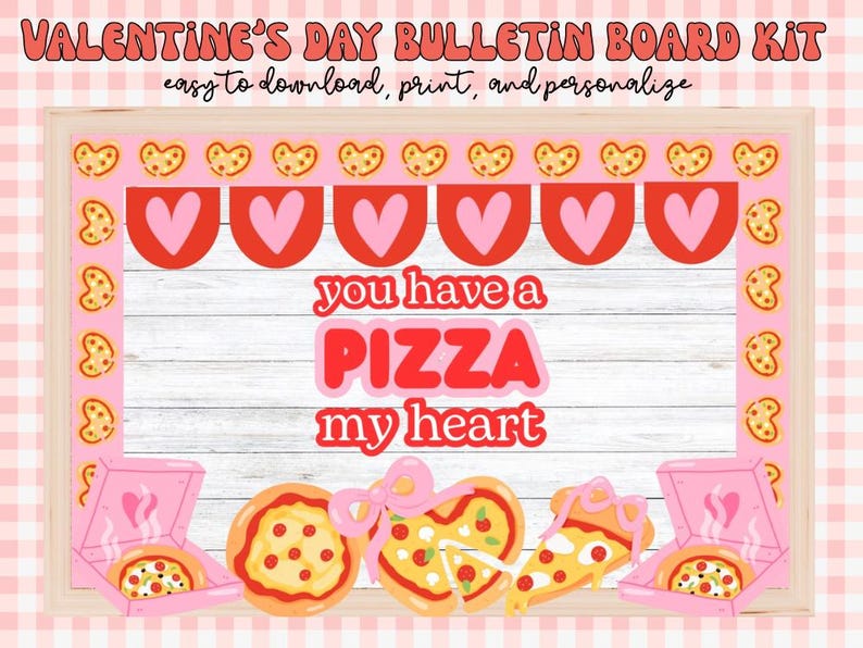 Valentine’s Day Classroom Bulletin Board, Classroom Decor - Etsy