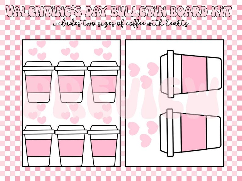 Valentine’s Day Classroom Bulletin Board, Classroom Decor - Etsy