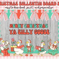 Winter Classroom Bulletin Board Boho Bulletin Board Christmas ...