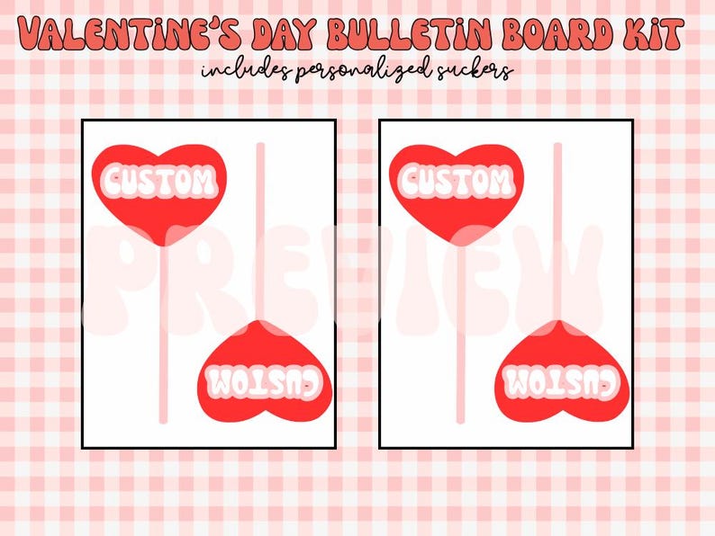 Valentine’s Day Classroom Bulletin Board, Classroom Decor - Etsy