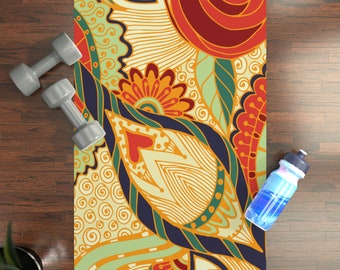 Premium Yoga Mat INSTANT Grip PU Pro Cosmic Grey 4,5mm Natural Rubber ...