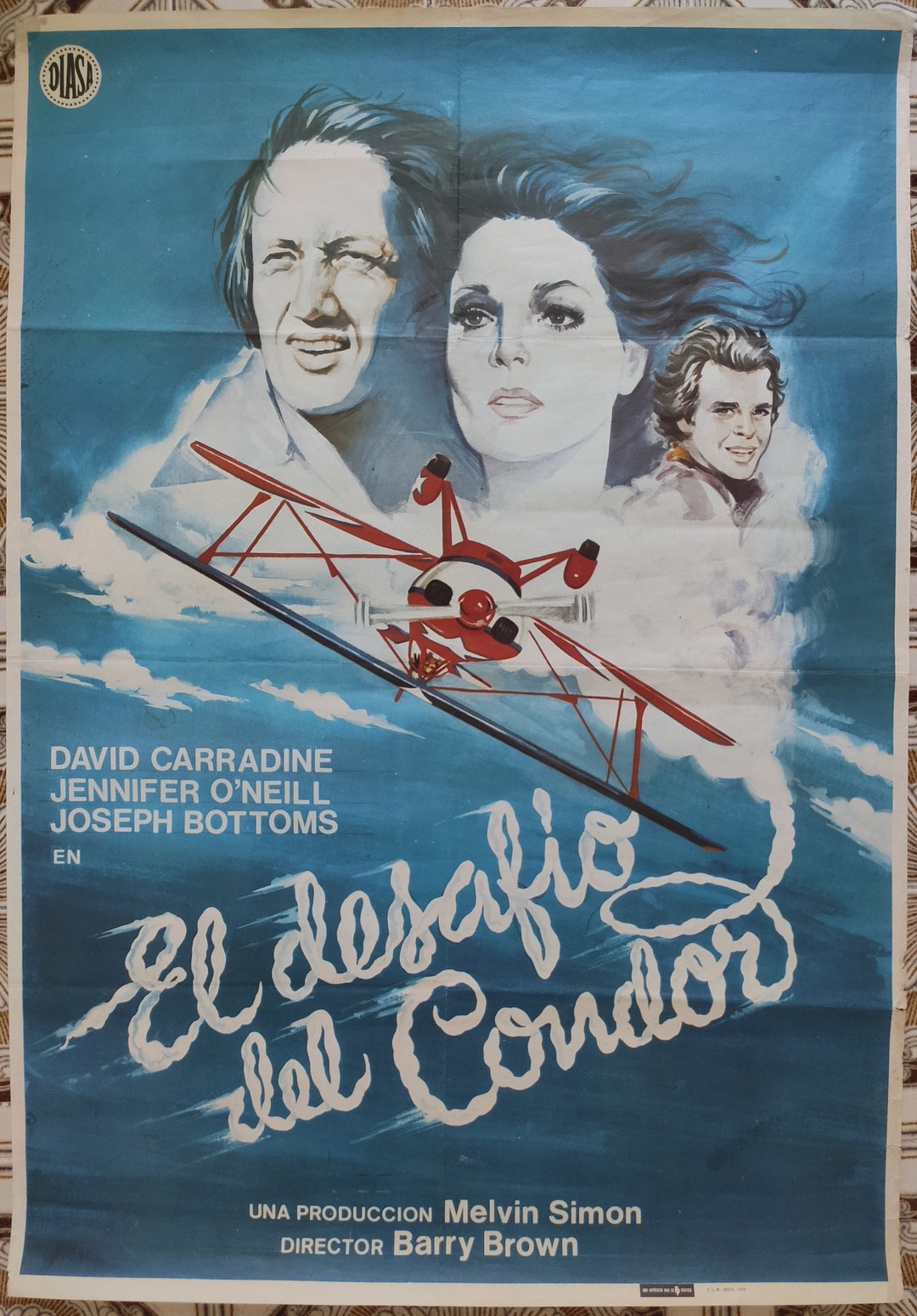 100x70 Original Spanish Movie POSTER Cloud Dancer Drama Adventure Film ...