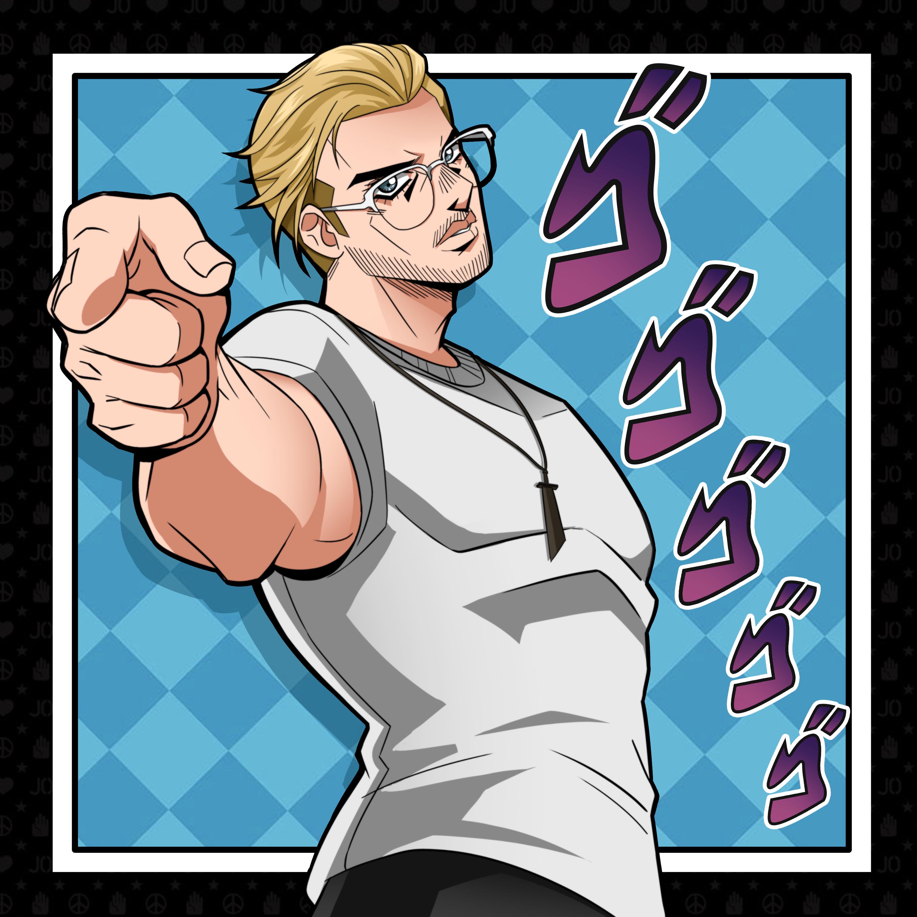 Jojo Custom Portrait Solo Half-body Gift - Etsy