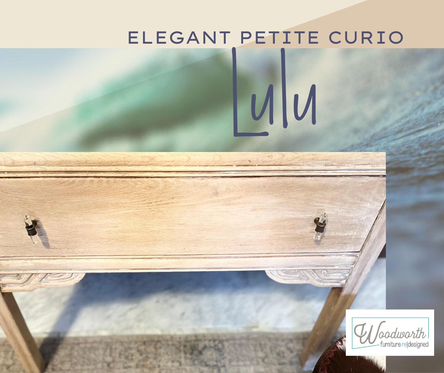 Coastal Boho Ocean Themed Curio - Etsy