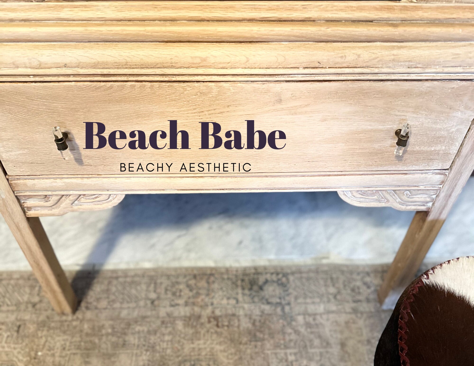 Coastal Boho Ocean Themed Curio - Etsy