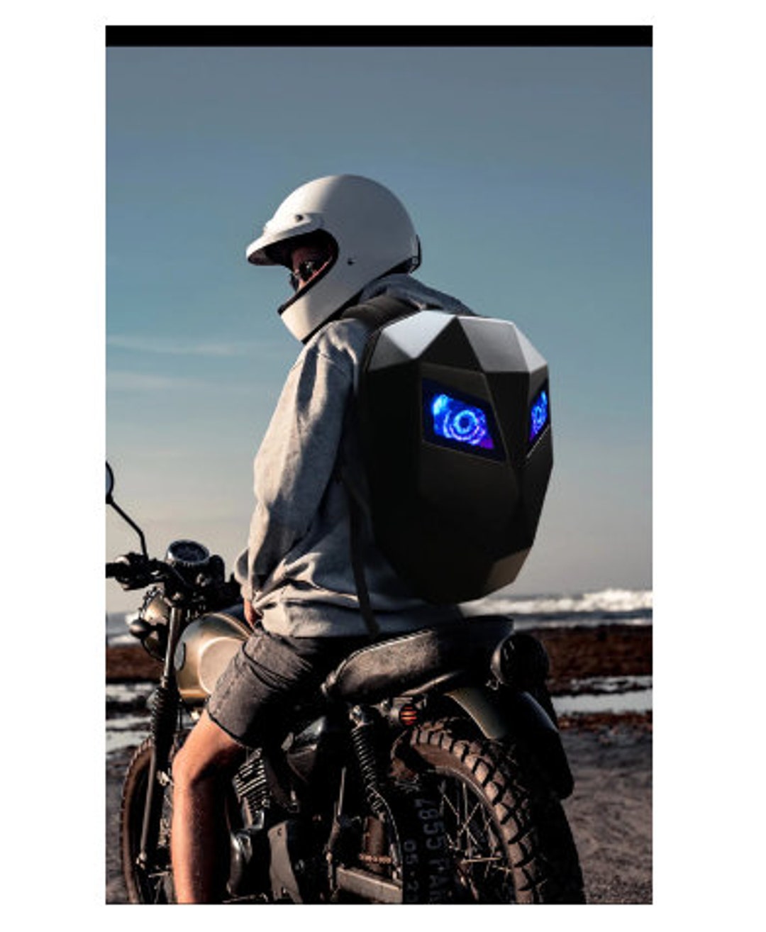 LED Locomotive Backpack Display Backpack Business Laptop Travel ...