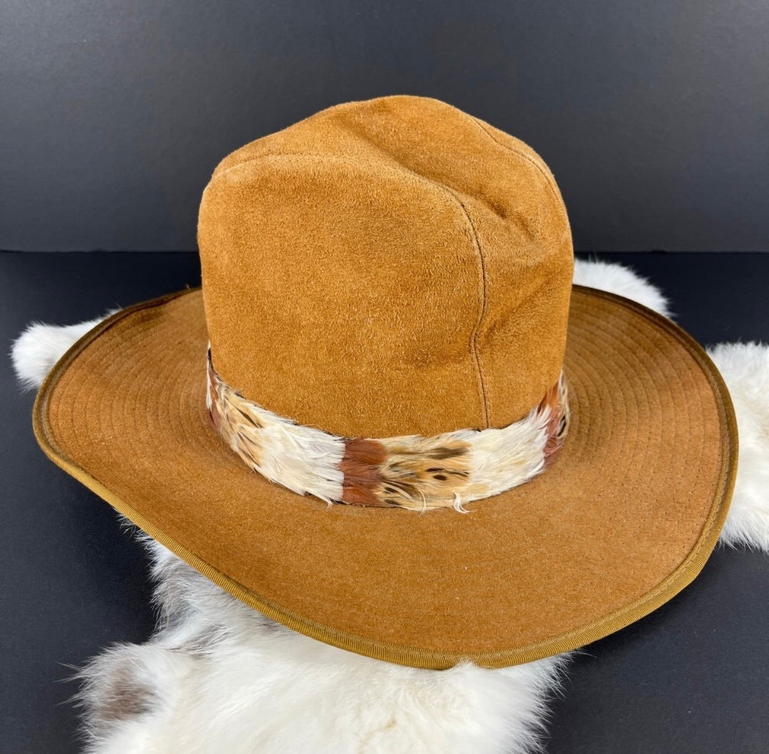 UNITED HATTERS CAP & Millinery Workers International Union Leather Hat ...