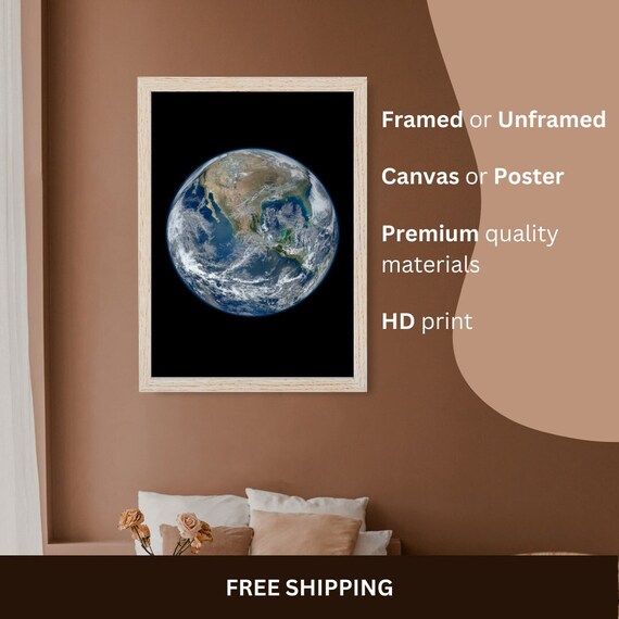 Nasa Blue Marble Poster