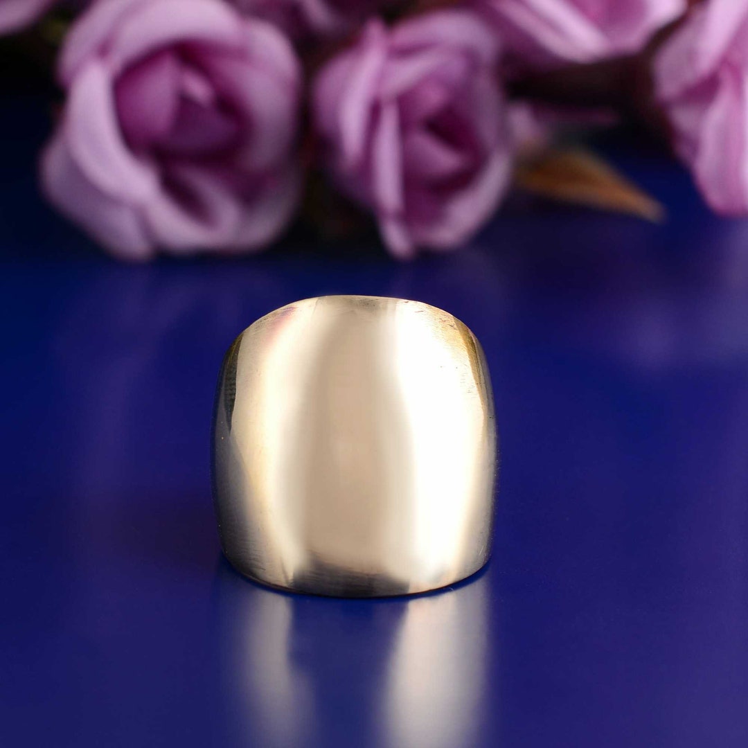 Sterling Silver Dome Ring,dome Ring,statement Ring, Minimalist Ring ...