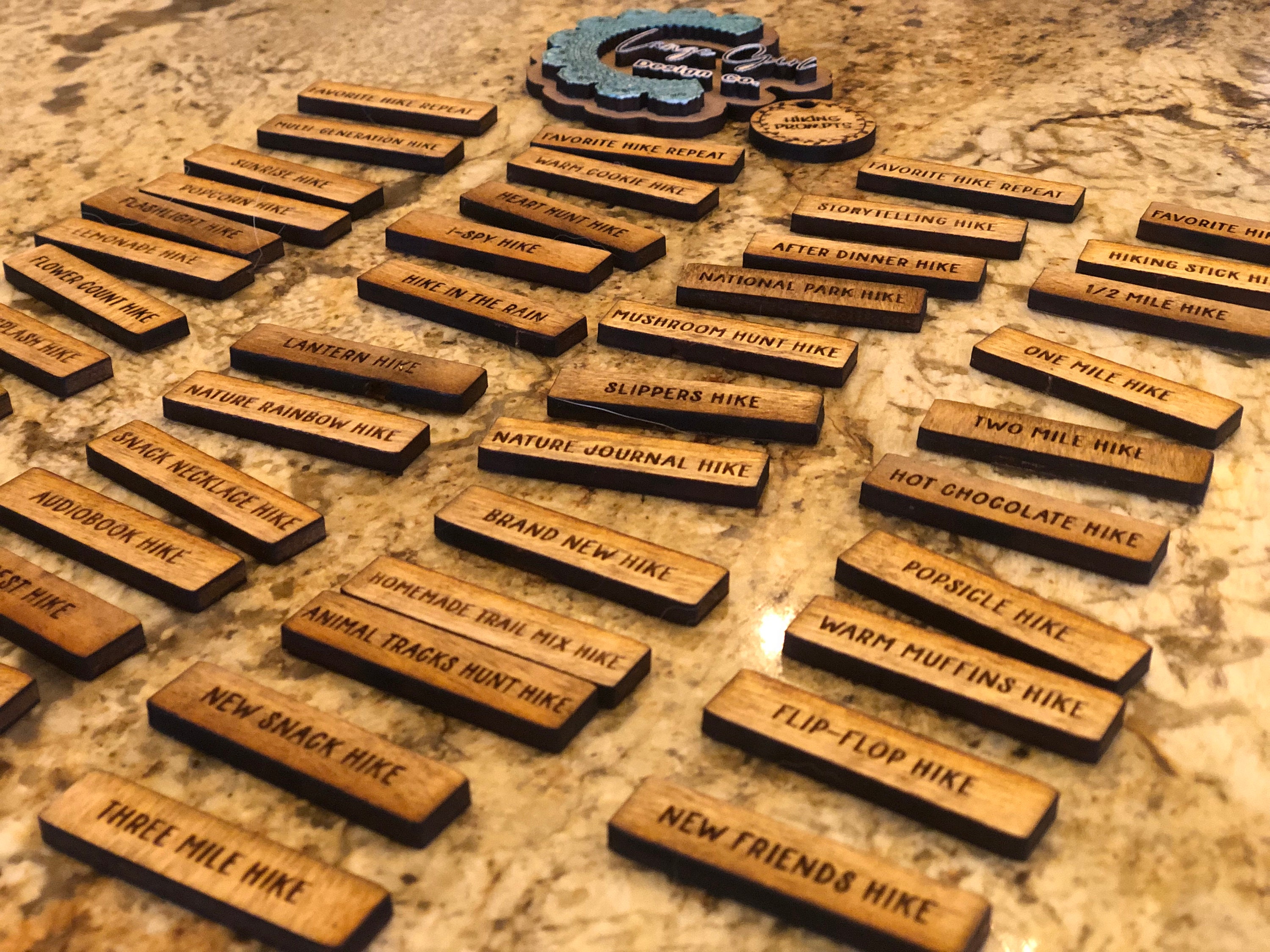 Outdoor Hiking Prompt Activity | 44 Tokens of Prompts in Bag for ...