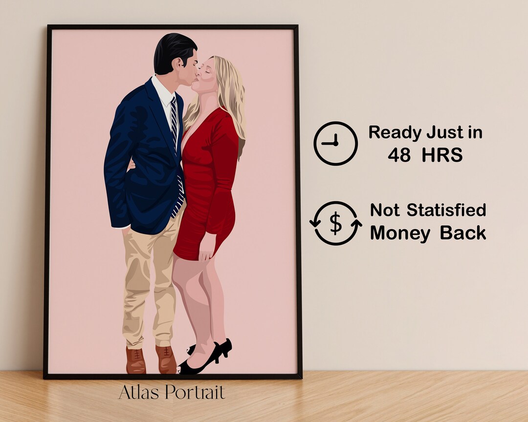 Custom Faceless Photo, Faceless Portraits for Profile Picture, Drawing ...
