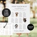 Custom Pet Seating Chart, Dog Seating Chart Sign, Custom Seating Chart ...
