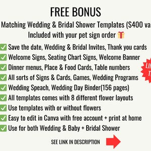 Custom Dog Seating Chart Sign, Pet Seating Chart Sign, Custom Seating ...