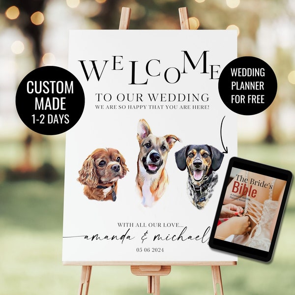 Dog Welcome Sign - Etsy