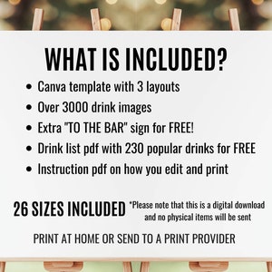 LGBTQ Pride-inspired Bar Menu Template, Bar Menu With Pride Colors ...