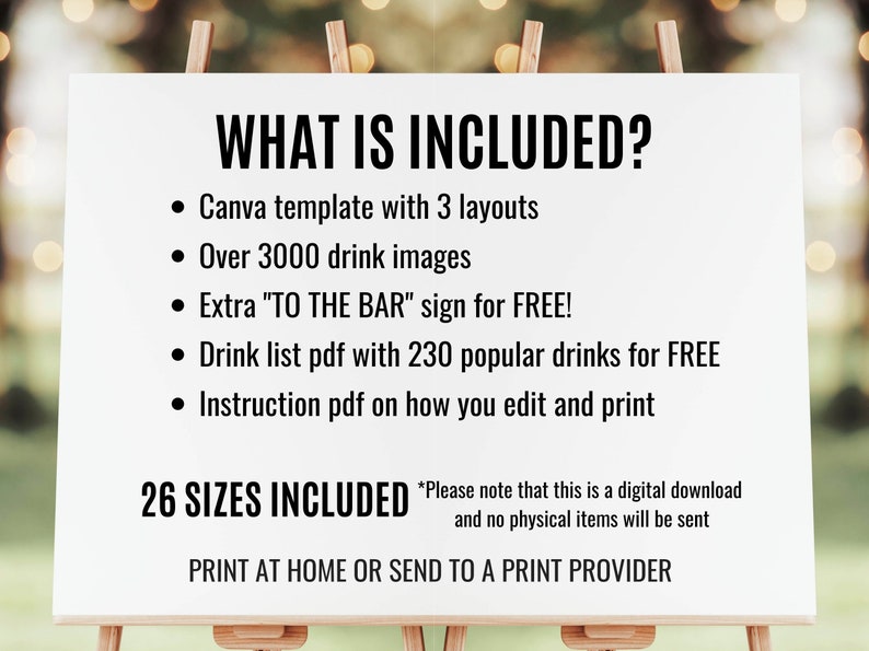 LGBTQ Pride-inspired Bar Menu Template Bar Menu With Pride - Etsy