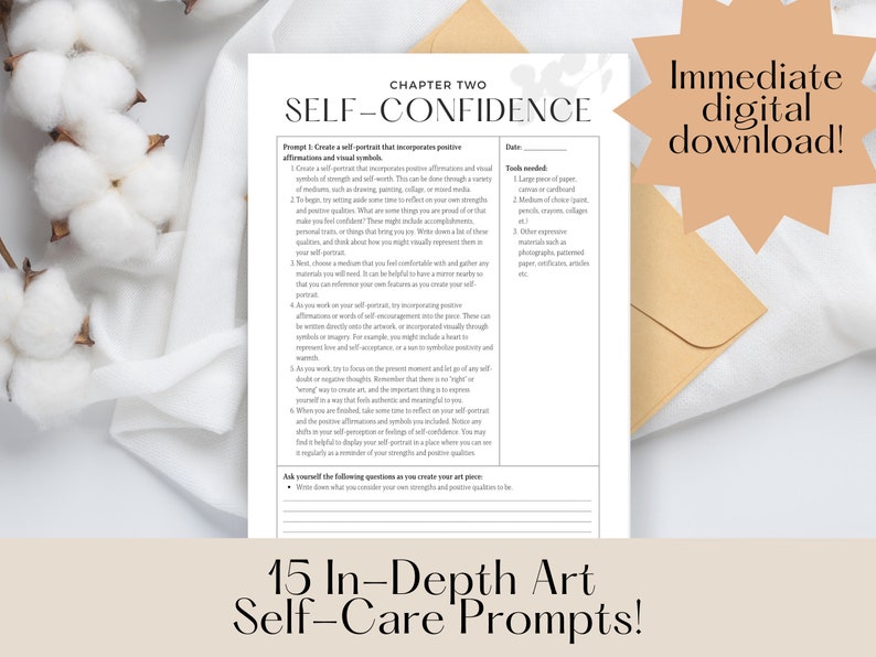 Art Therapy Journal, Art Therapy Prompts, Mental Health Journal ...