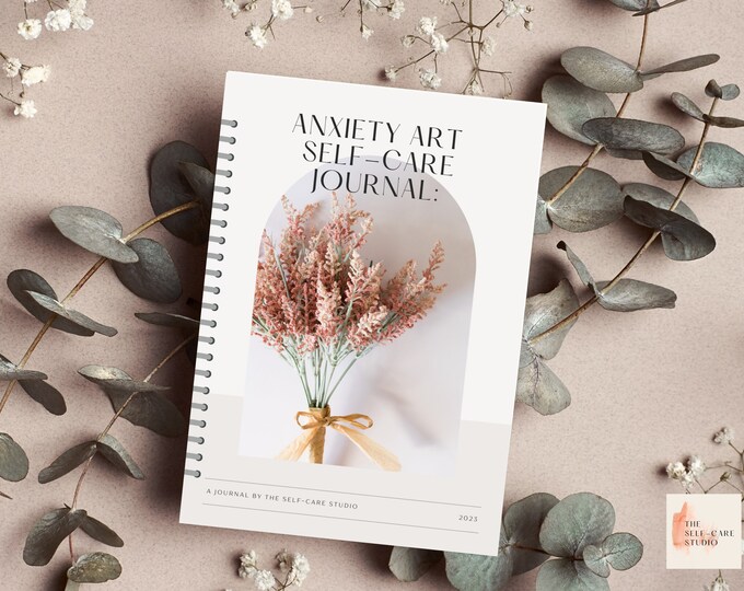 Art Therapy Journal: 50 Printable Prompts for Self-care and Mental ...