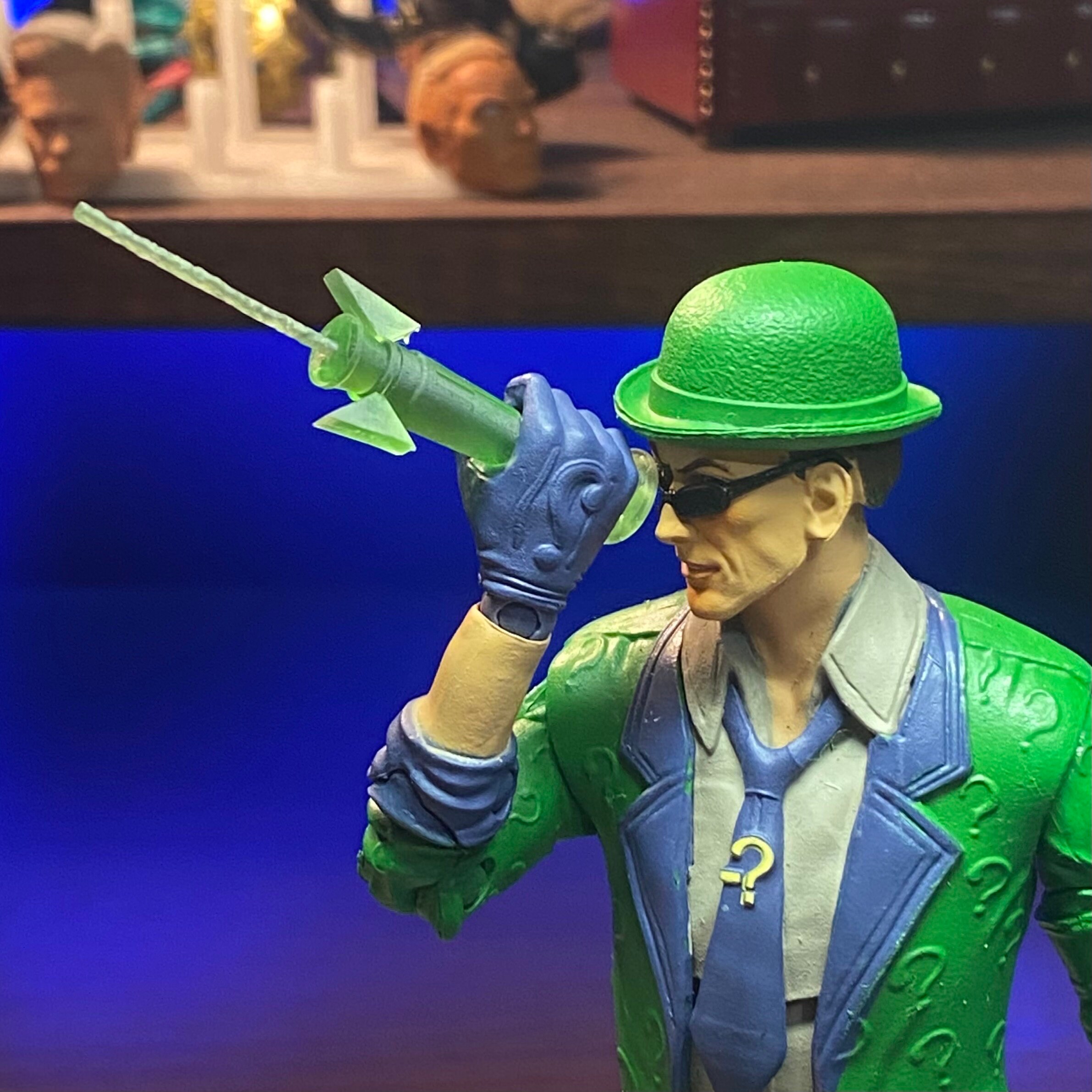 Mcfarlane Dc Multiverse Riddler Accessories (1995 Bat Forever) - Etsy