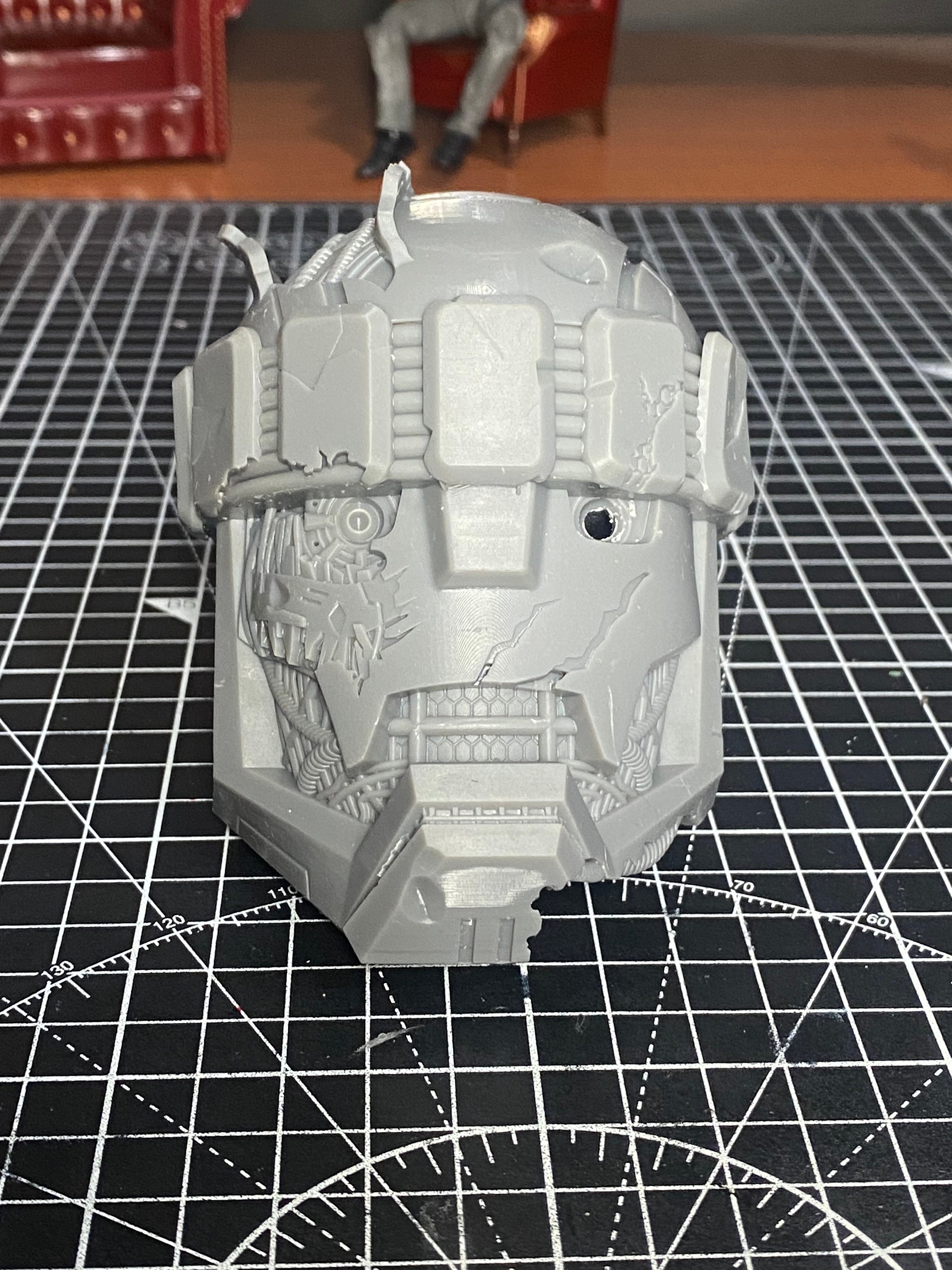 X-men 97’ / Comics Destroyed Sentinel Head Prop - Etsy