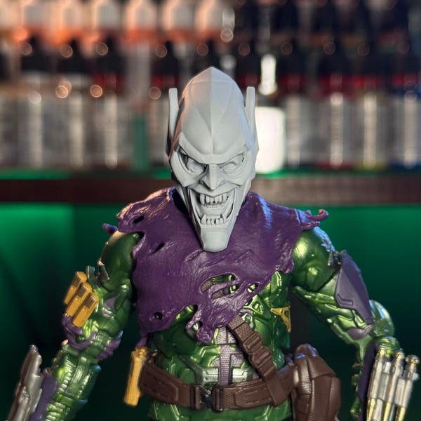 Green Goblin Mask - Etsy